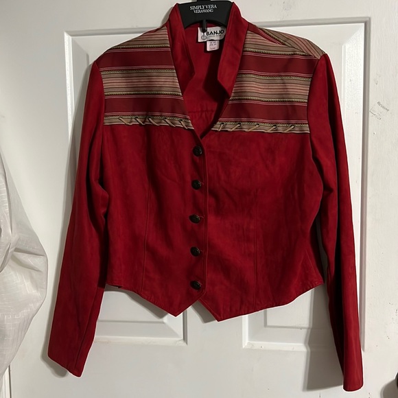 Banjo | Jackets & Coats | Vintage Banjo Crop Jacket | Poshmark
